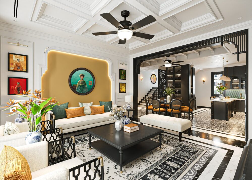 Phong cách thiết kế Indochine-5 đặc trưng nhận biết